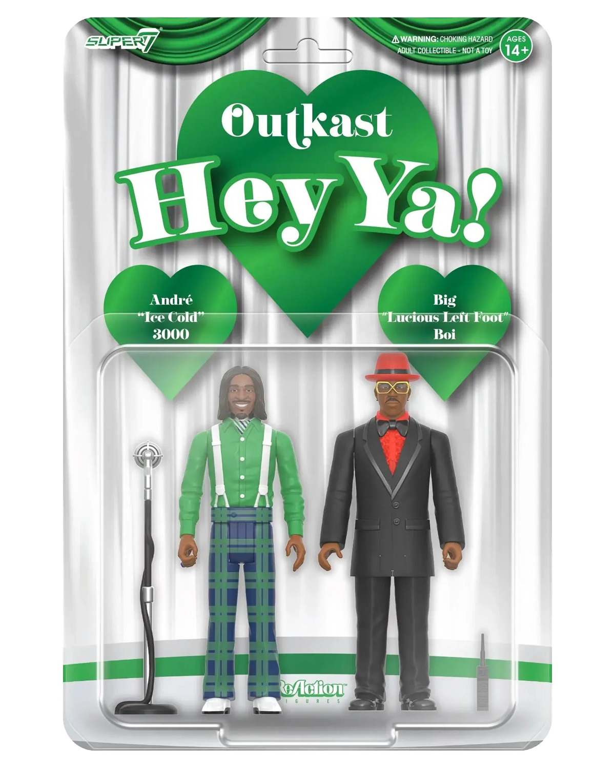 OutKast ReAction Figures Wave 04 - OutKast (Hey Ya!) – SEED BRKLYN